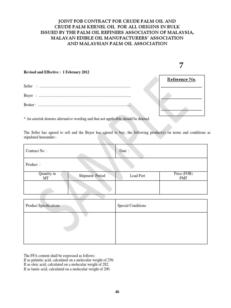 Poram 7 - Fob Cpo - Cpko | PDF | Letter Of Credit | Cargo