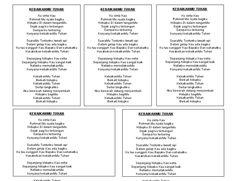 Klat Lagu Mami | PDF