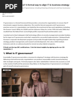 IT Governance Framework With Examples and Case Study | PDF | Governance ...