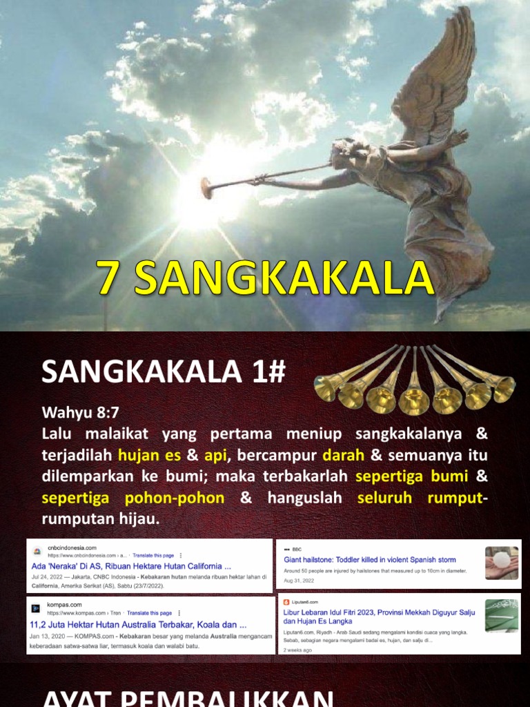 Tujuh Sangkakala dalam Kitab Wahyu | PDF