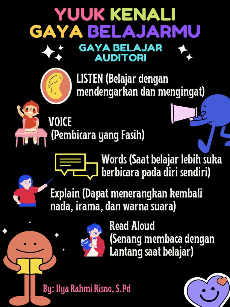 Poster 2 Gaya Belajar Visual | PDF