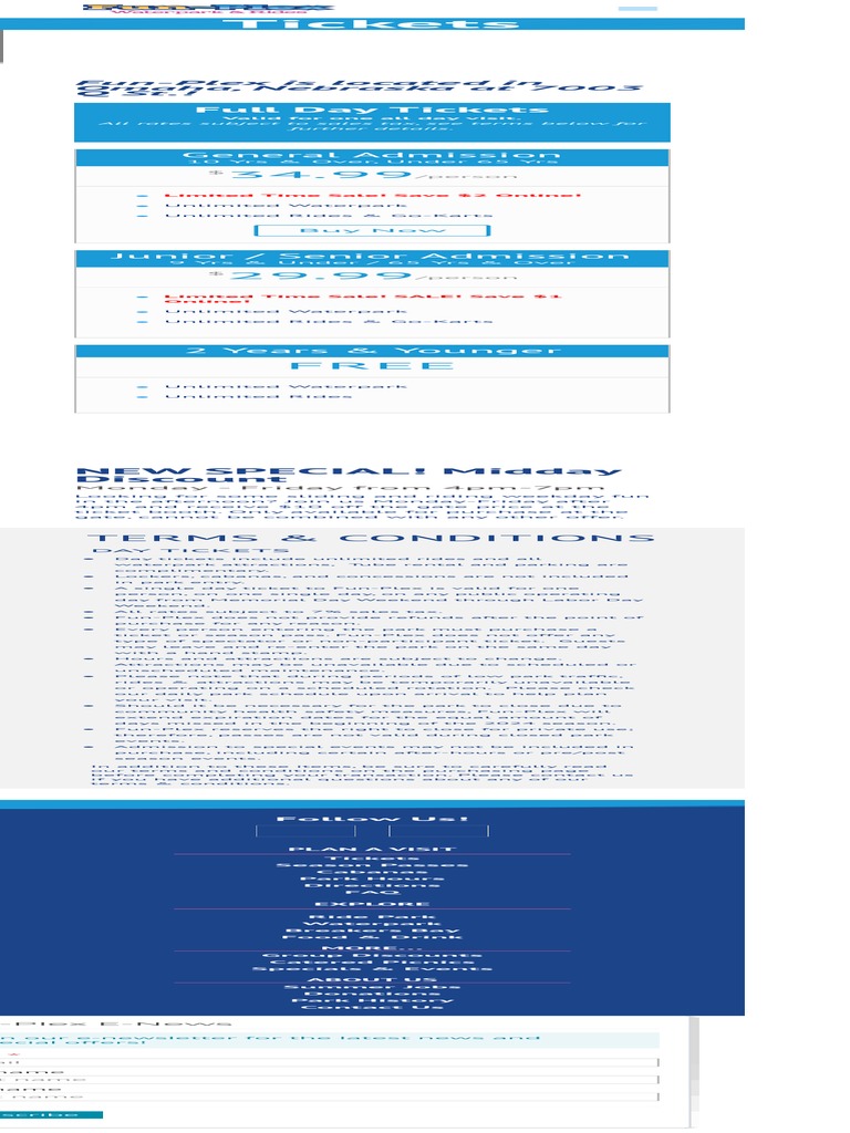 Tickets Fun-Plex - Omaha, Nebraska | PDF | Economies