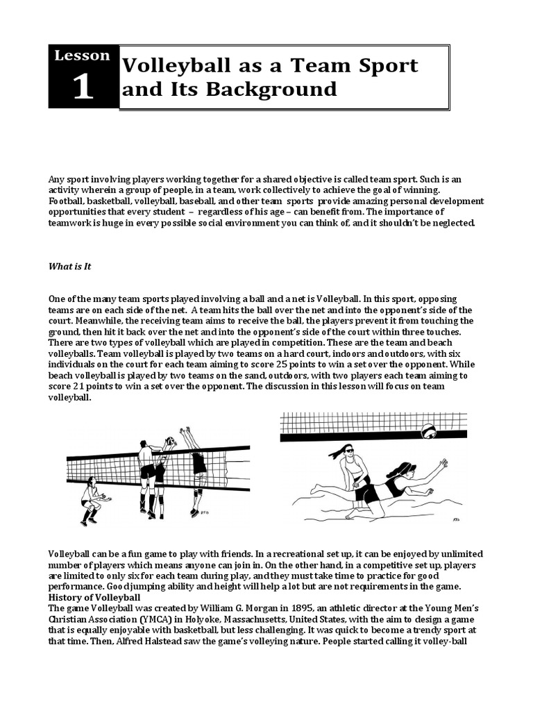 Volleyball and Basketball Module | PDF | Volleyball | Indoor Sports
