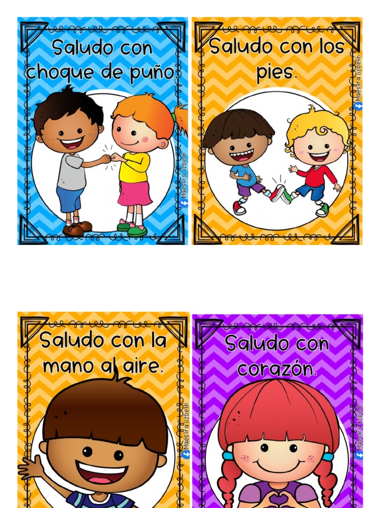 Saludo Antes de Entrar Al Salon | PDF