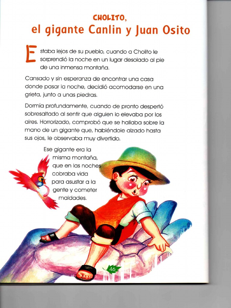 Cholito, El Gigante Canlin y Juan Osito | PDF