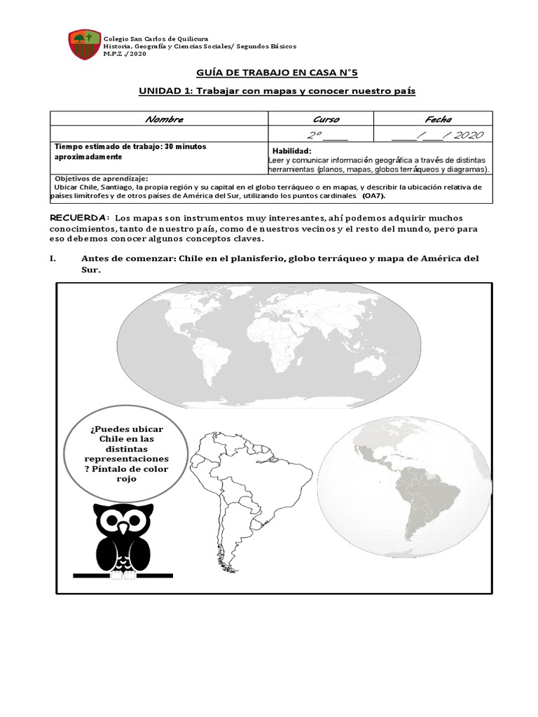 H2 Semana 3 Actividad 2 Guía Trabajo Con Mapas - 230516 - 073851 | PDF ...
