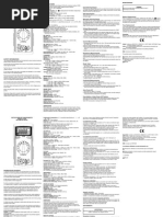 EverStart Digital Multimeter 10709WDI | PDF