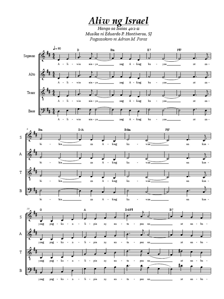 Aliw NG Israel | PDF