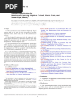 ASTM C76 - Reinforced Concrete Pipe | PDF | Cement | Concrete