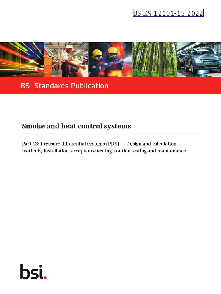 EN 12101-13: Pressure Differential Systems | PDF | Firefighting | Door