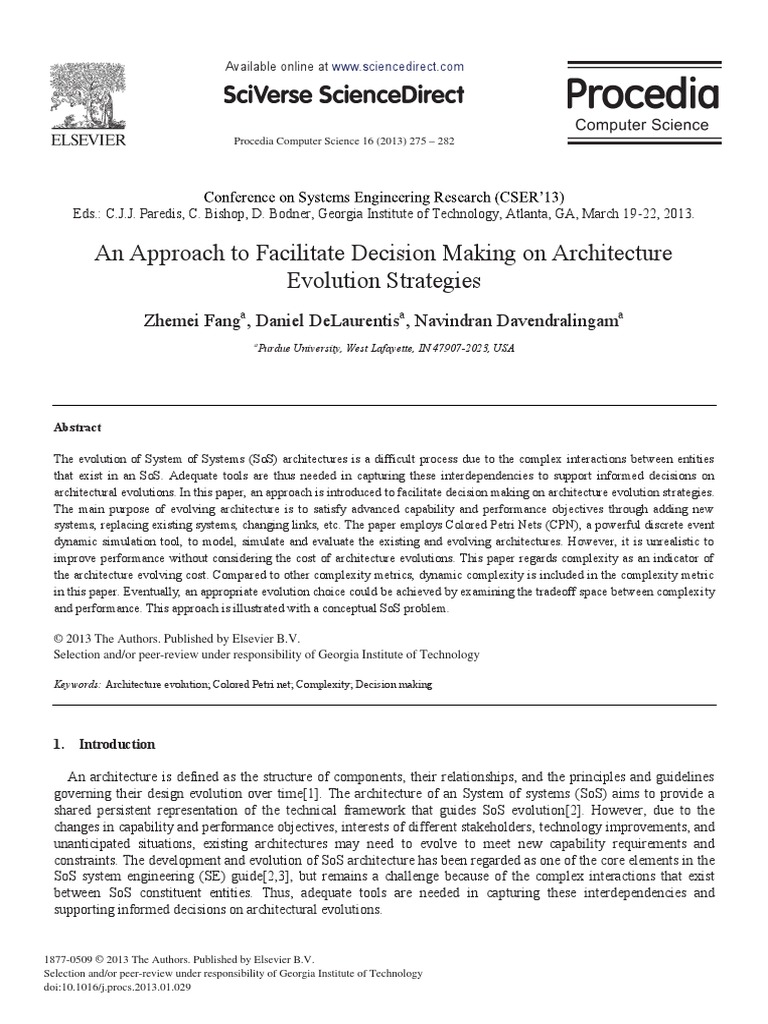 Decision Making | PDF | Complexity | Simulation