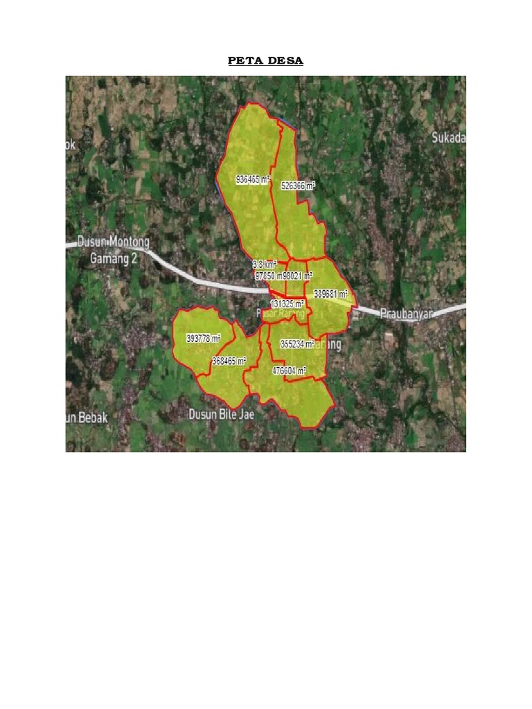 Peta Desa | PDF