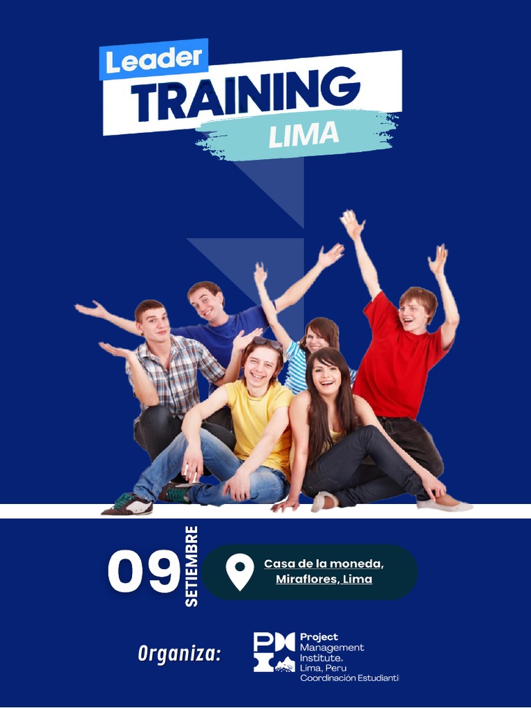 Brochure Leader Training Lima 2023 | PDF | Empresa de inicio | Pequeñas ...