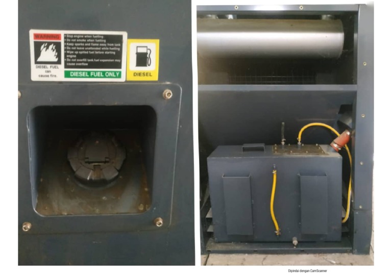 Persediaan Bahan Bakar Genzet | PDF