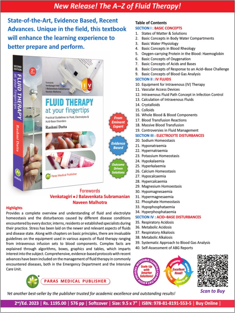 Fluid Therapy at Your Fingertips - Rashmi Datta | Download Free PDF ...