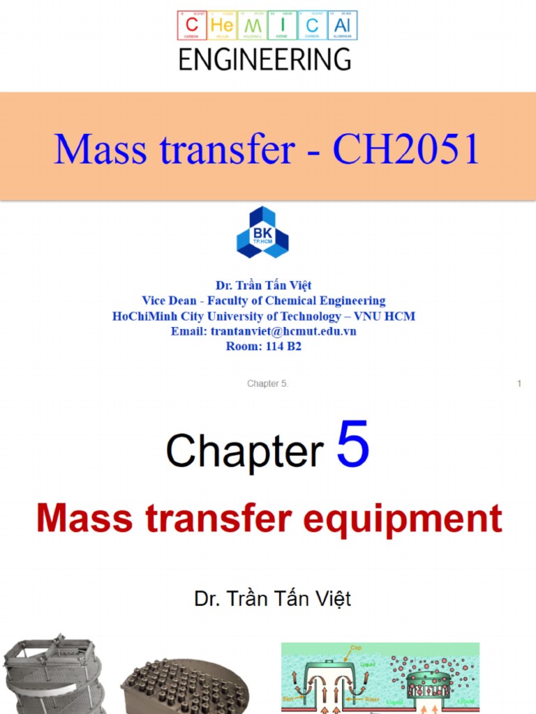 Chapter 5 - Mass Transfer Equipment | PDF