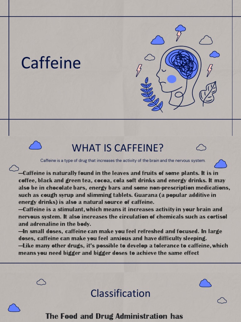 Caffeine PowerPoint | PDF | Caffeine | Drink