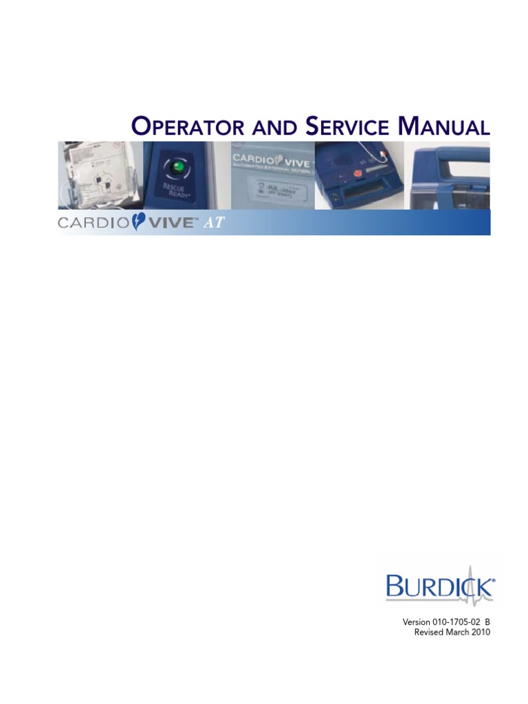 Burdick Service Manual | PDF | Cardiology | Heart
