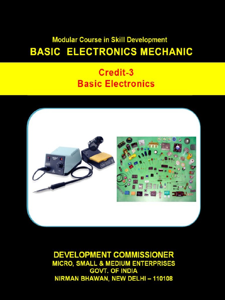 Credit-3 Basic Electronics | Download Free PDF | Inductor | Power Supply