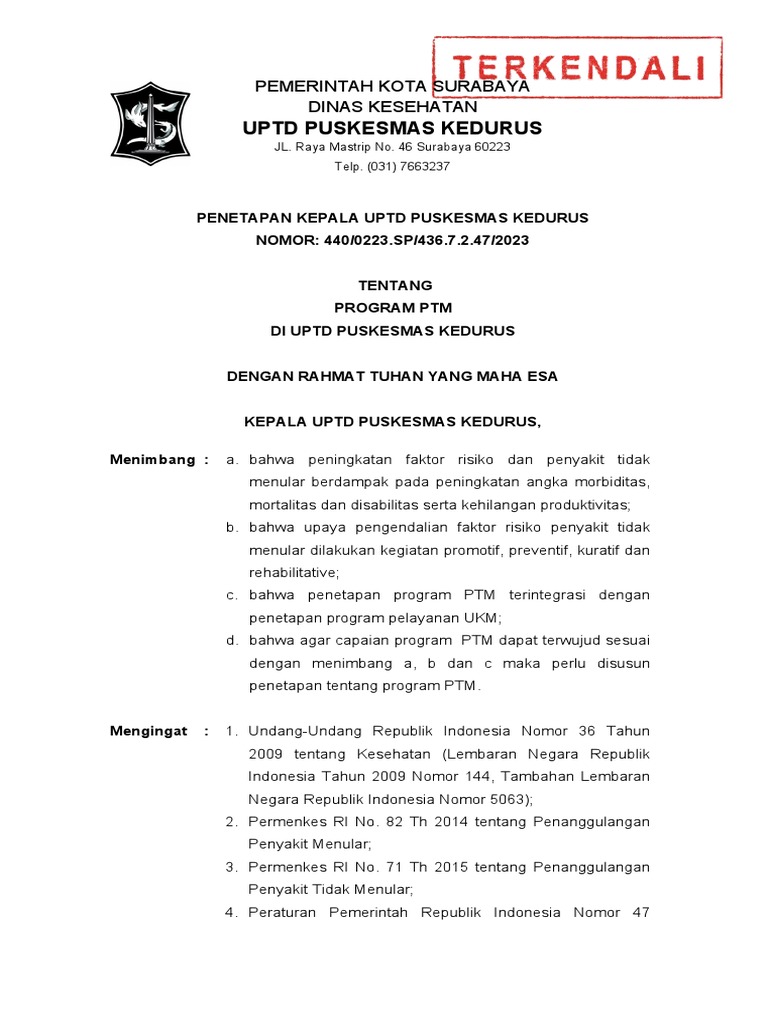 4.5.1 (A) 1.SK PROGRAM PTM | PDF