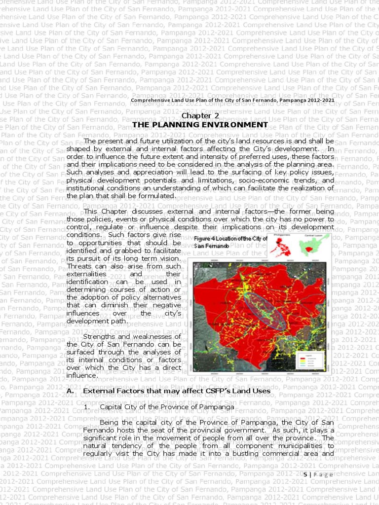 San Fernando Zoning - Chapter 2 | PDF | River | Flood