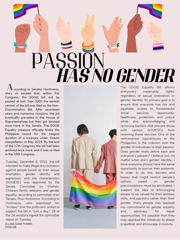 Simple Editorial Article Page A4 Document 2 | PDF | Prejudice And ...