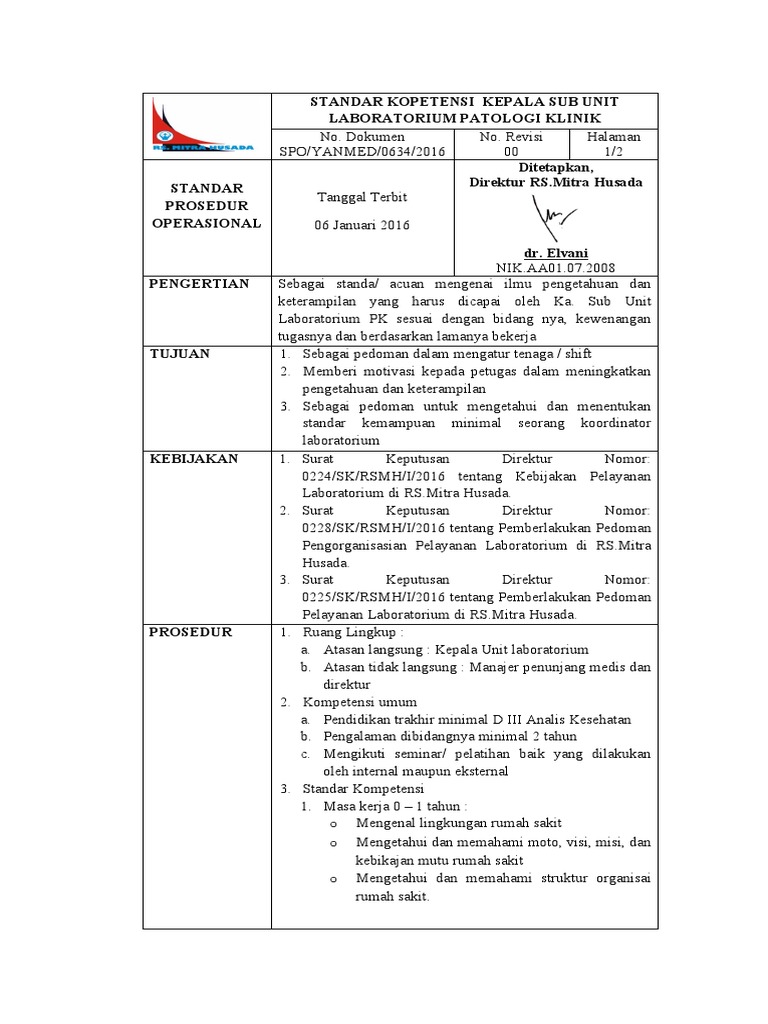 STANDAR KOMPETENSI SDH Print | PDF