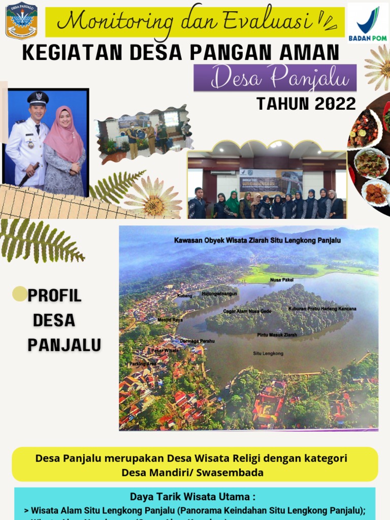 Monitoring Dan Evaluasi Desa Pangan Aman Desa Panjalu 2022 | PDF