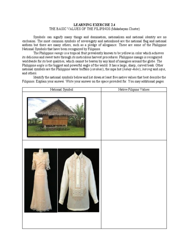 Learning Exercise 2.4 Makabayan Cluster | PDF