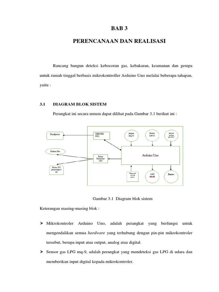 BAB 3. Perencanaan Dan Realisasi | PDF
