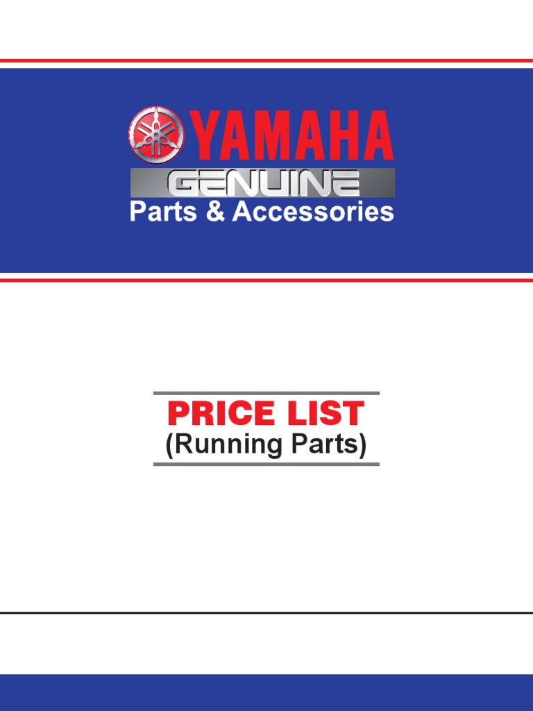 Yamaha MT-15 Parts Price List PDF | PDF | Clutch | Engines