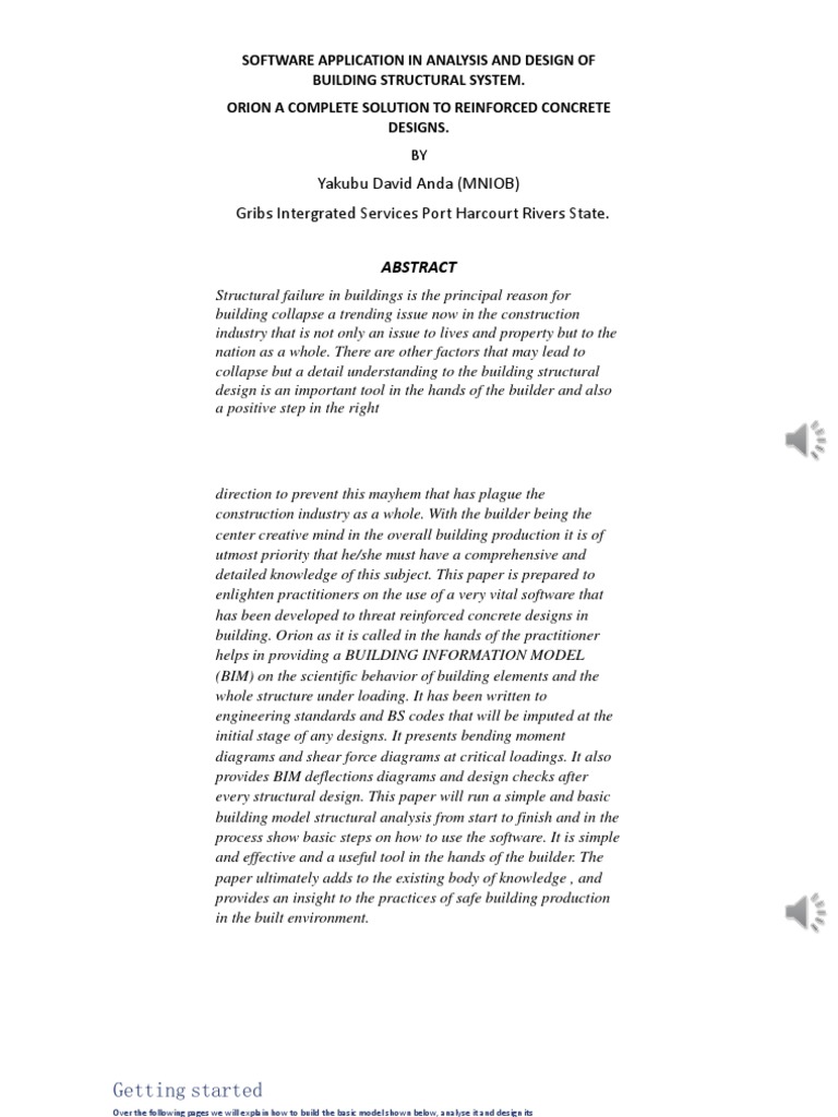 Software Application in Analysis and Design of Building Structural ...