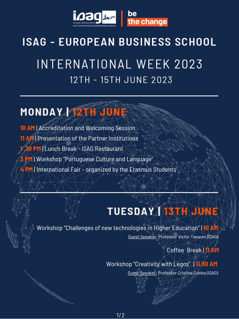 ISAG International Week 2023 | PDF
