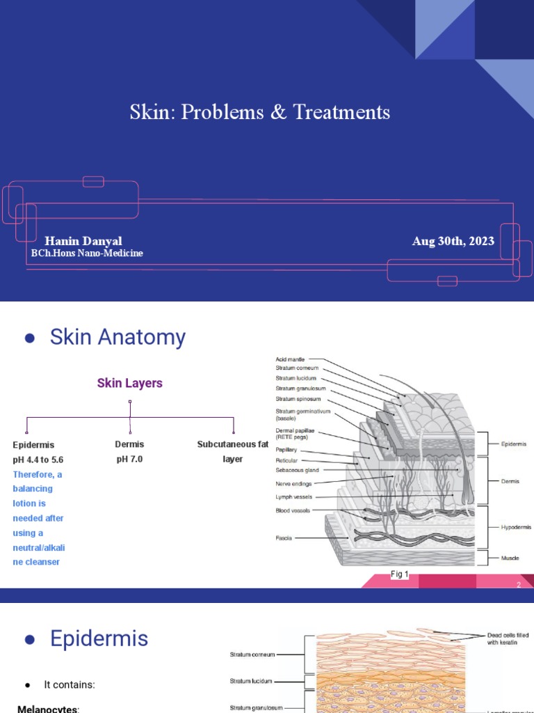 Skin - Problems & Treatments | PDF | Skin | Human Anatomy