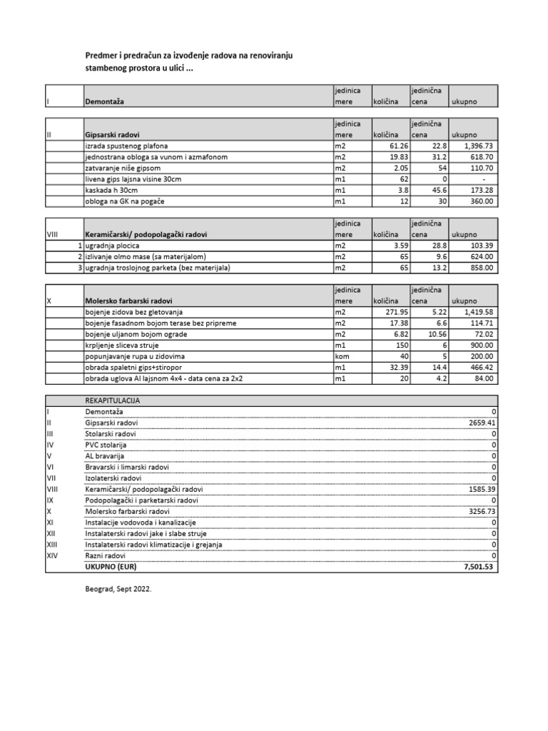 Predmer Za A - REV01 | PDF