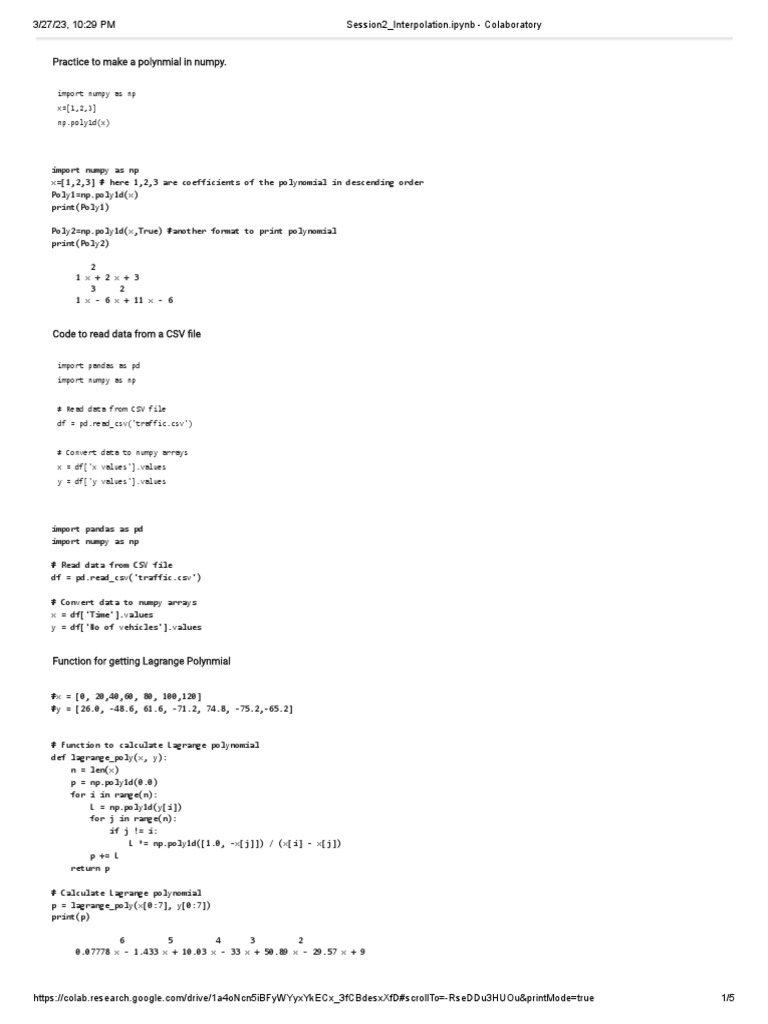 Numerical Computing Python | PDF | Teaching Methods & Materials Numerical Computing Python | PDF | Teaching Methods & Materials