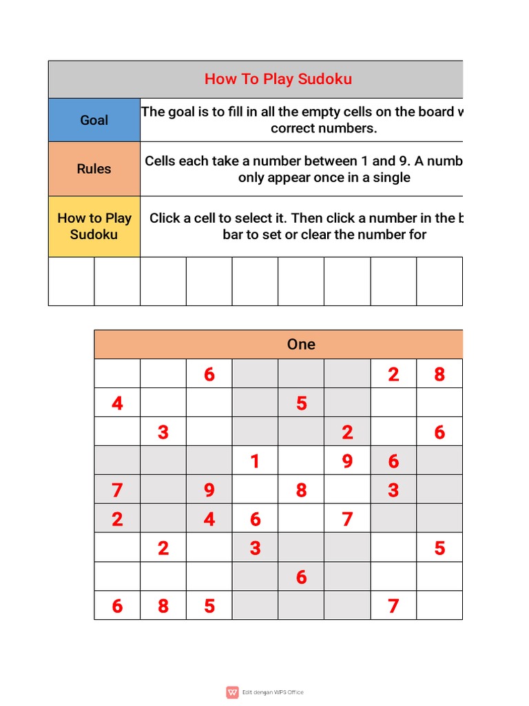 Interesting Sudoku Game | PDF