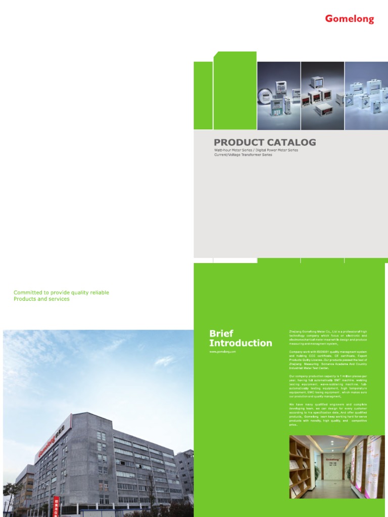 Gomelong Catalog 2022 | PDF