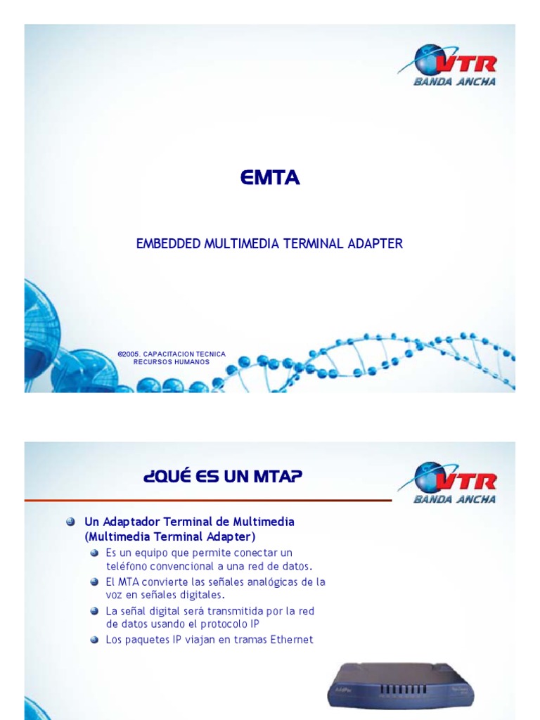 Inicializacion Emta | PDF | Red de computadoras | Dirección IP