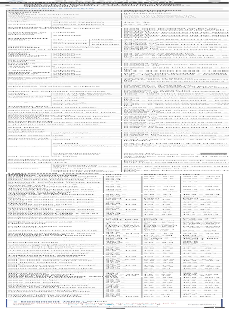 Specifications Specifications | PDF | Piston | Vehicle Parts