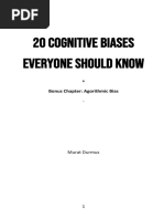 The Cognitive Bias Codex | PDF | Decision Theory | Psychological Concepts