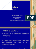 MARC Cataloging Cheat Sheet | PDF | Cataloging | Language Mechanics