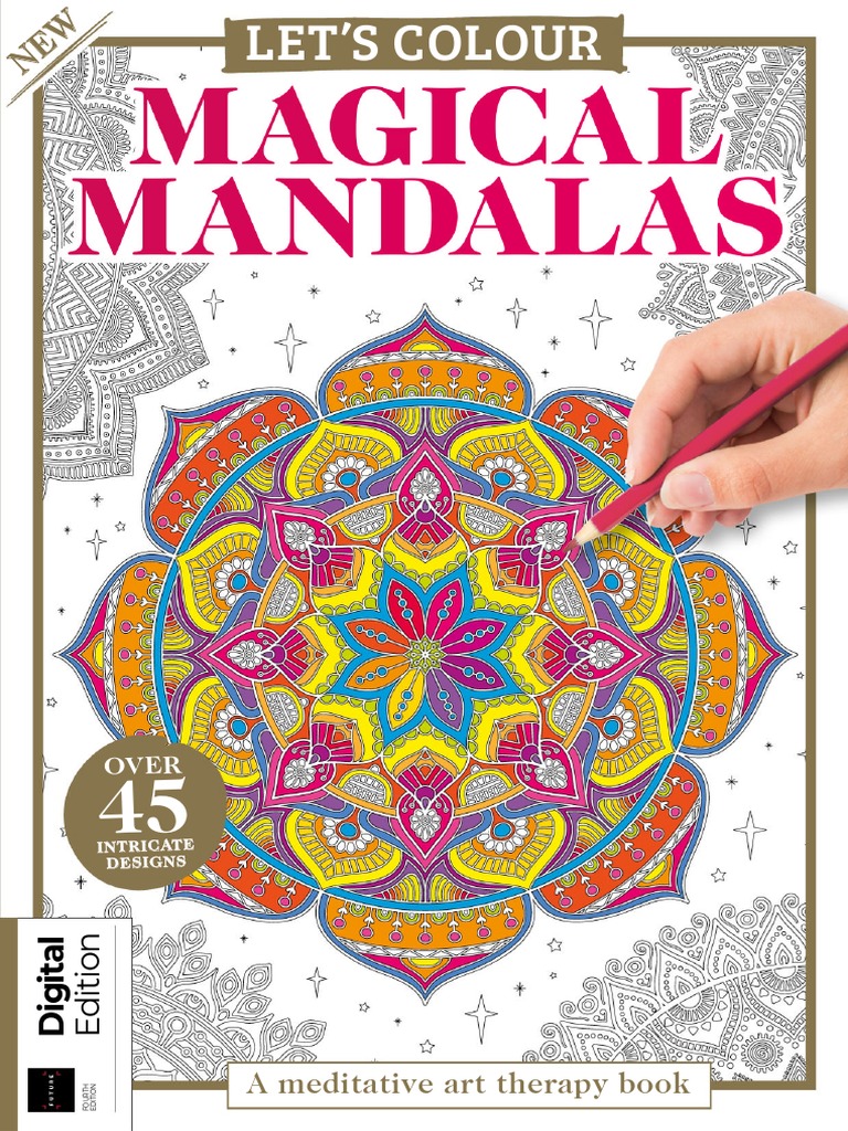 Lets Colour Magical Mandalas | PDF | Mass Media