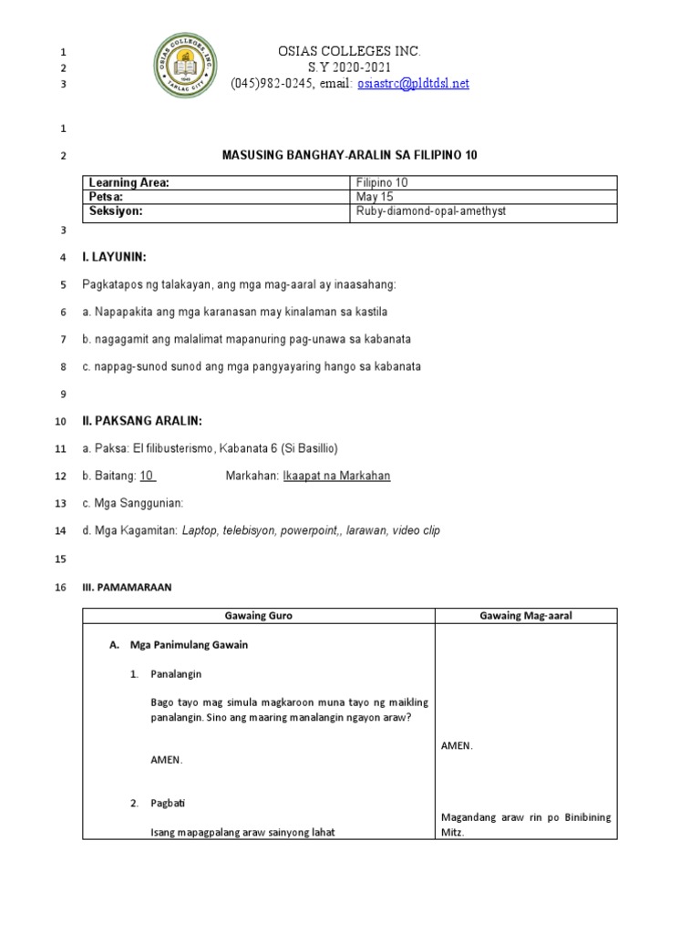 Kabanata 6 Si Basilio | PDF