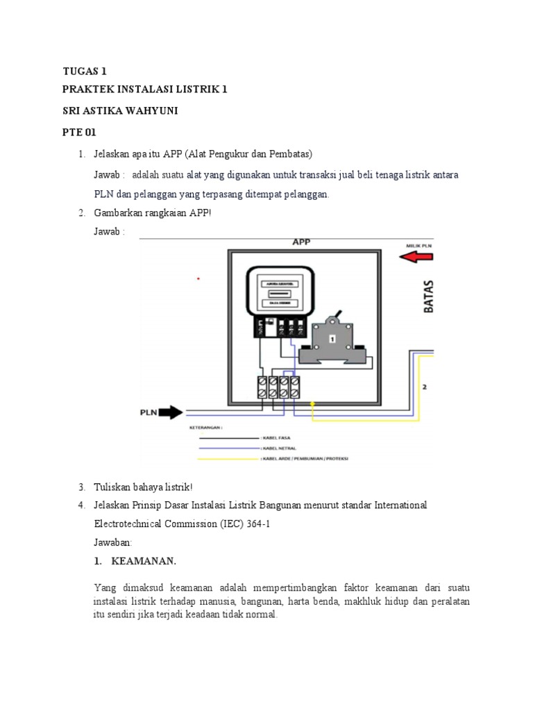 Soal Instalasi Listrik 1 Sri Astika | PDF | Teknologi & Rekayasa