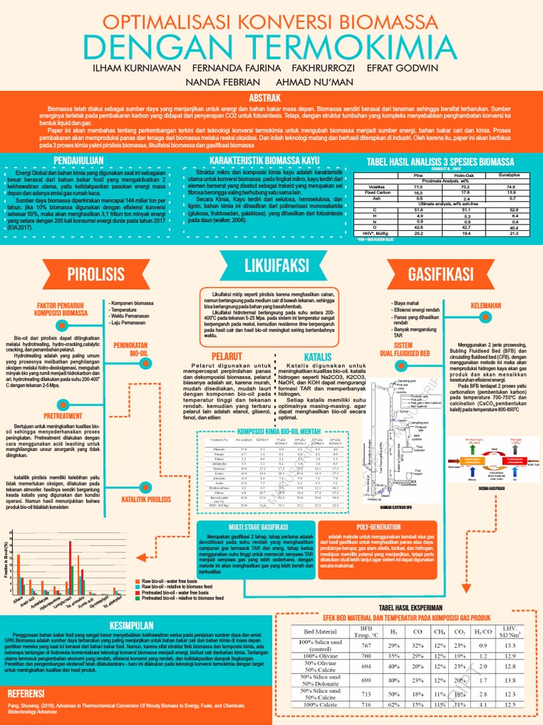 Poster Energi Biomass | PDF