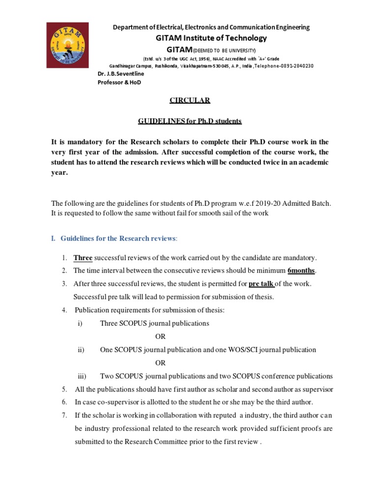 DRC Regulations | PDF | Doctor Of Philosophy | Thesis