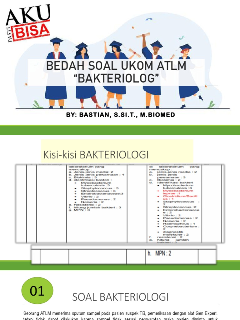 Bakteriologi - Bedah Soal Ukom - 2022 | PDF