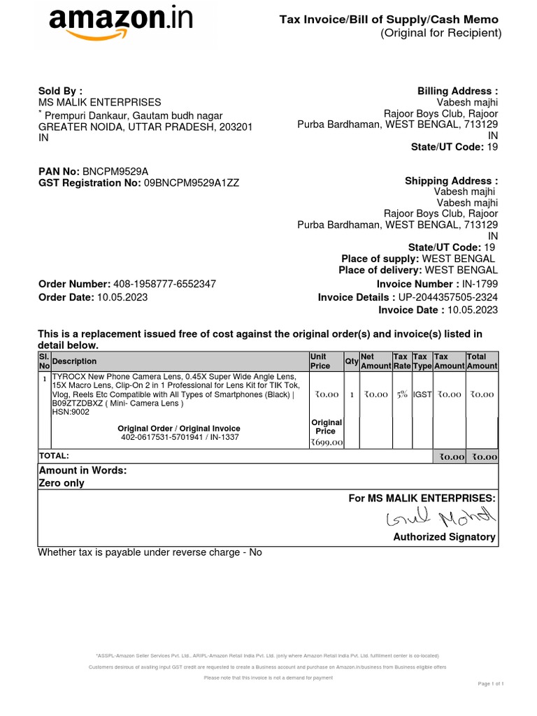 Invoice | PDF | Invoice | Taxes