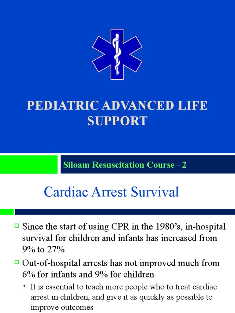Pediatric Life Support | PDF | Cardiac Arrest | Cardiopulmonary ...